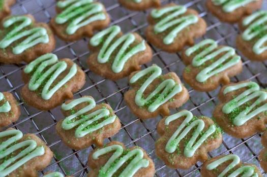 Brown Sugar Shamrock Shortbread Cookies – Erin Cooks